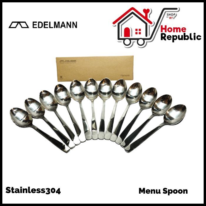 Jual Edelmann Essen Sendok Makan stainless steel Sendok Spoon SUS304 ...