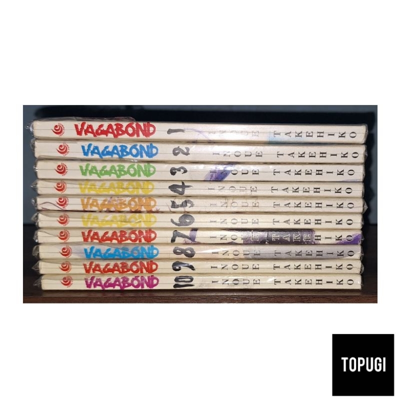 Jual Komik Vagabond SET Vol. 1 2 3 4 5 6 7 8 9 10 (Inoue Takehiko ...