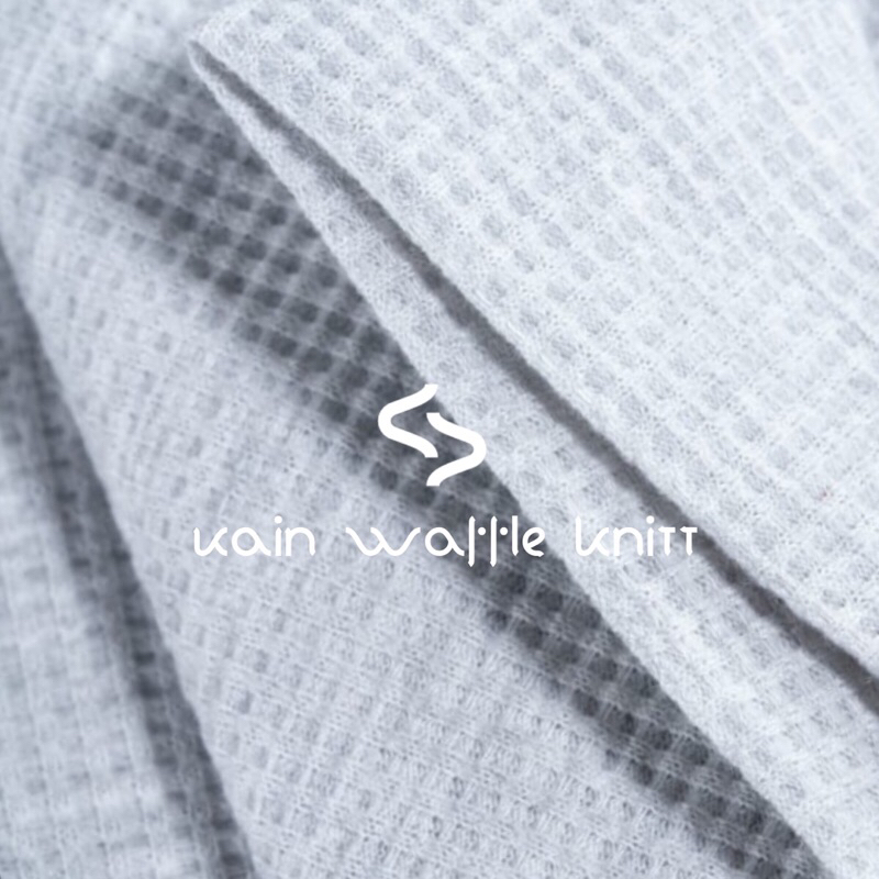 Jual Bahan Kain Waffle Knitt - Bahan Atasan - Premium Quality - 0 ...