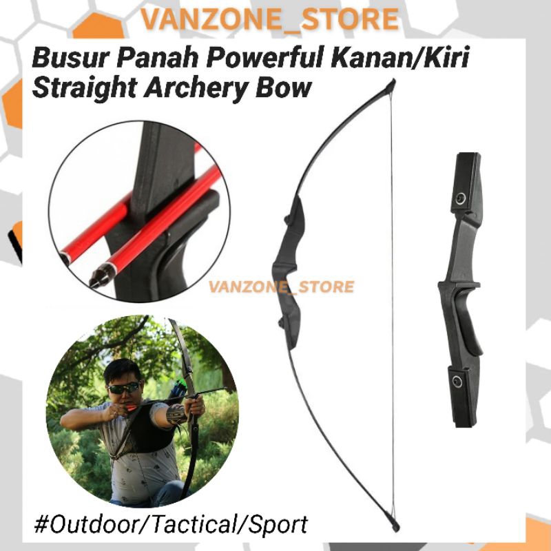 Jual Busur Panahan Powerful Kanan/Kiri Desain Recurve Archery Bow 55 ...