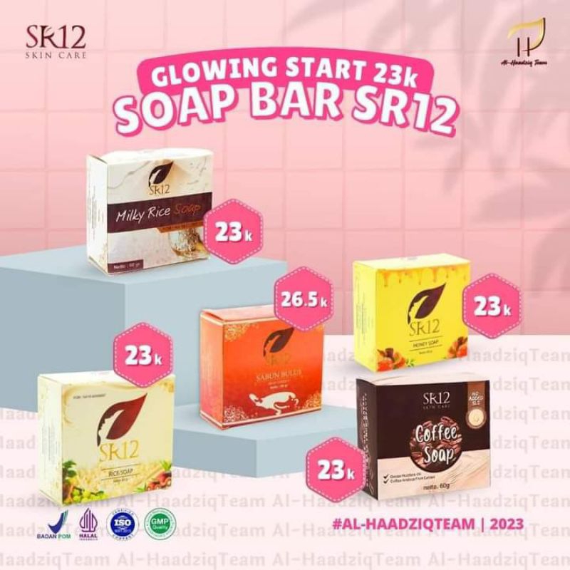 Jual SABUN BATANG HERBAL/BAR SOAP SR12/SABUN PILIHAN SESUAI JENIS KULIT ...