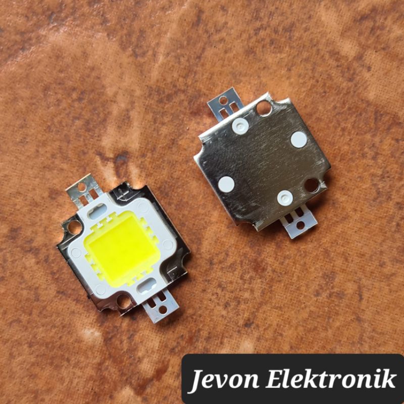 Jual Lampu Led HPL 10 W Watt + Pendingin Warna Putih Hangat Warm White ...