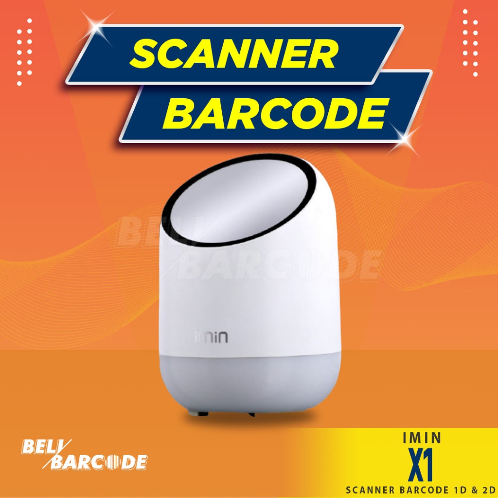Jual Scanner Barcode iMin X1 Scanner Duduk 1D 2D QR Code E-Faktur ...