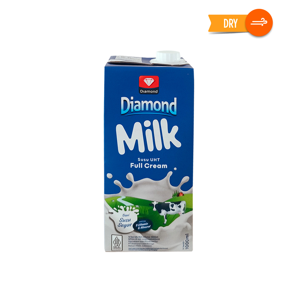 Jual Diamond Milk Uht Full Cream 1Liter | Shopee Indonesia