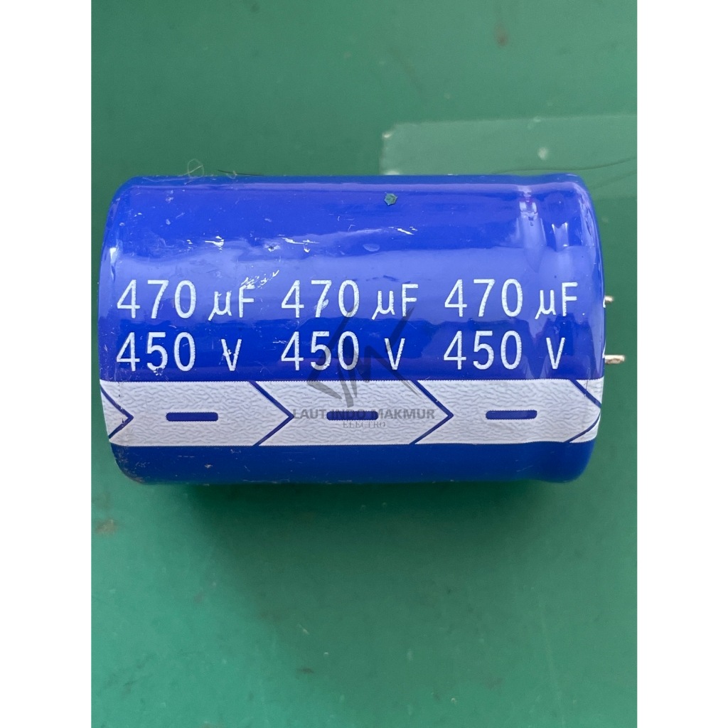Jual ELCO 470UF 450V 470 UF 450 VOLT ORIGINAL CAPACITOR ELKO KAPASITOR ...
