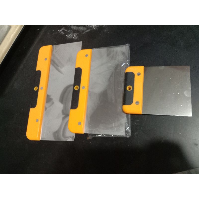 Jual scraper gypsum kape gypsum putty knife 25 cm 20cm10cm alat dempul ...