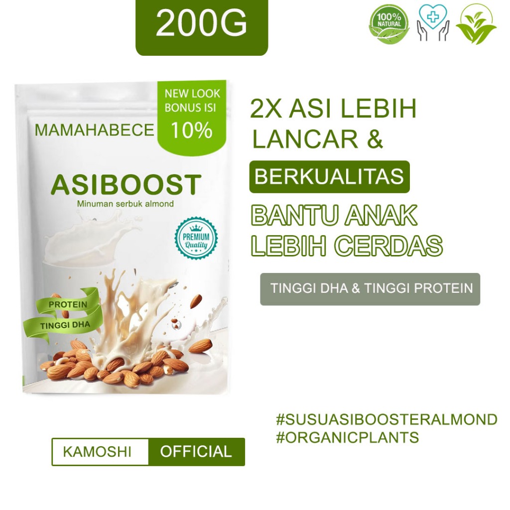 Jual Susu Asi Booster Almond Milk Asi Booster Menyusui Pelancar Asi Ibu ...