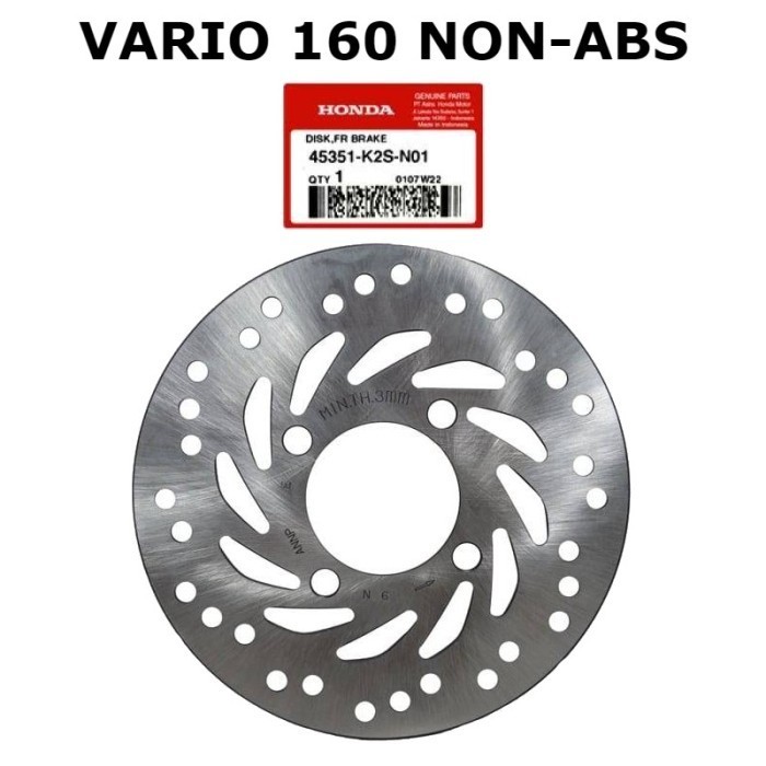 Jual Piringan Cakram Depan Vario 160 CBS AHM (45351-K2S-N01) | Shopee Indonesia