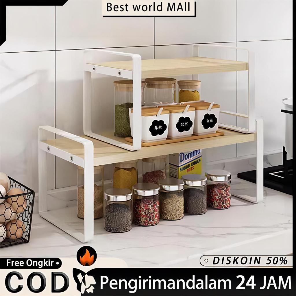 Jual Rak Dapur Serbaguna Rak Piring Rak Bawah Wastafel Rak Dapur ...