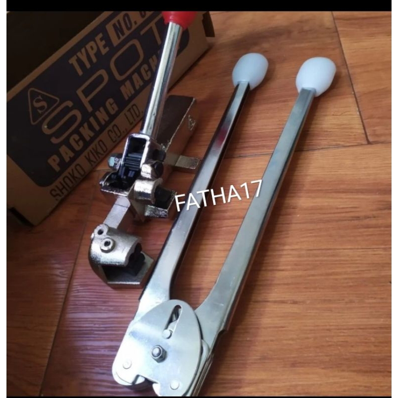Jual spot hand strapping band tool alat packing klem manual 3/4 untuk ...