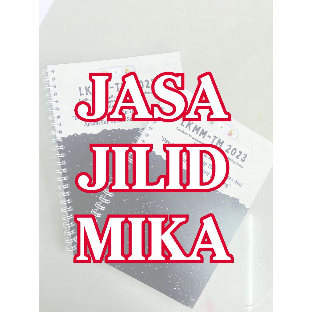 Jual JASA JILID MIKA, JILID MIKA | Shopee Indonesia