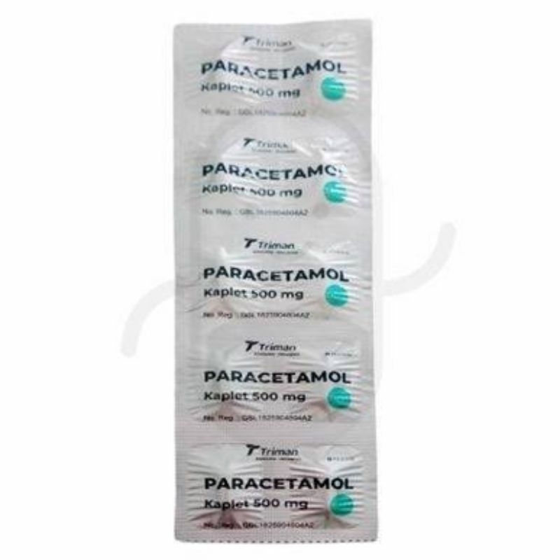 Jual Paracetamol Triman 1 strip 10 Tablet | Shopee Indonesia