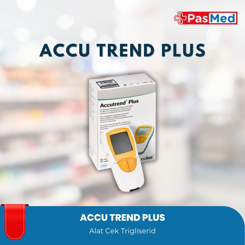 Jual PASMED | ACCUTREND Alat Cek TRIGLISERIDE PLUS | Shopee Indonesia