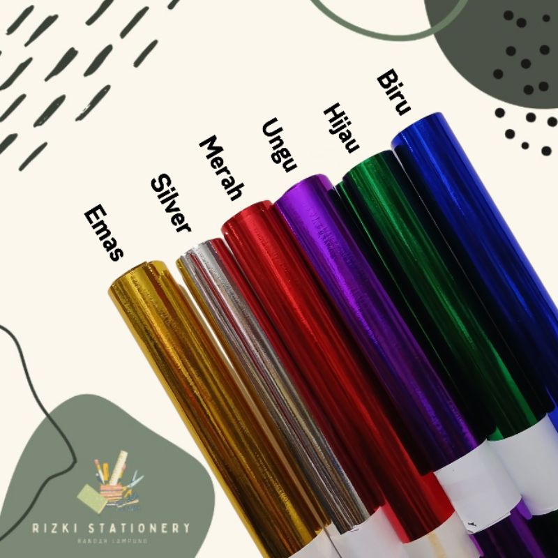 Jual (10 lembar) Kertas Sampul Marmer / Kertas Kado Metalik / Kertas ...