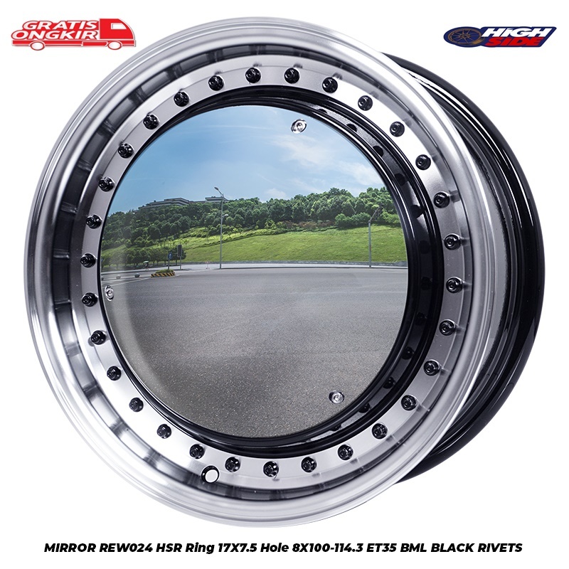 Jual Velg Hsr Mirror Type Retro Classic R17 Mobil Corolla All New ...