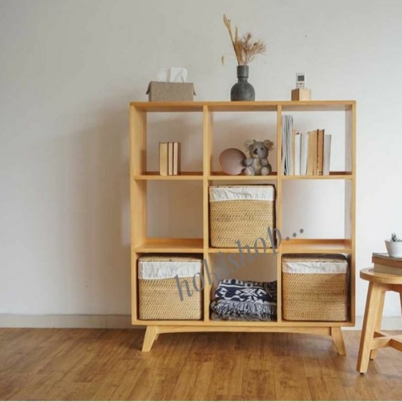 Jual rak penyimpanan 3 susun rak sepatu rak buku serbaguna minimalis ...