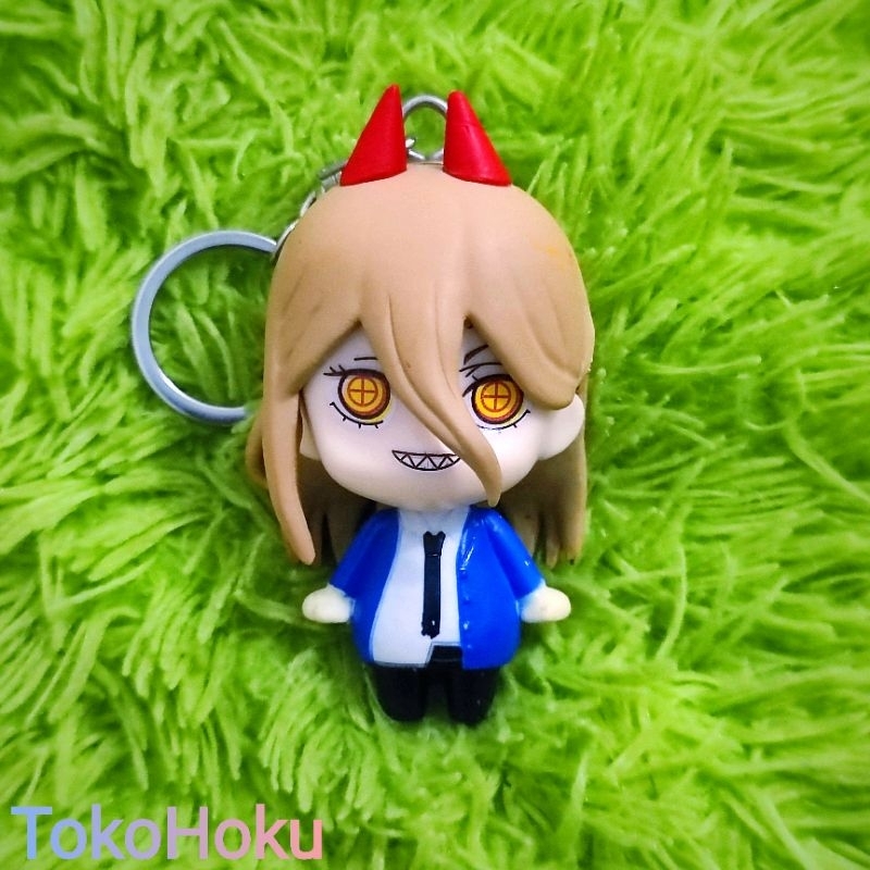 Jual Gantungan Kunci Chainsaw Man Chainsawman Chini Action Figure Anime ...