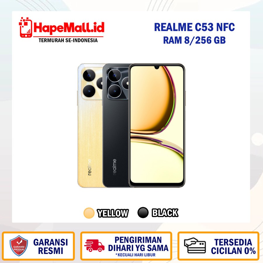 Jual REALME C53 8/256 GB GARANSI RESMI TERMURAH | Shopee Indonesia