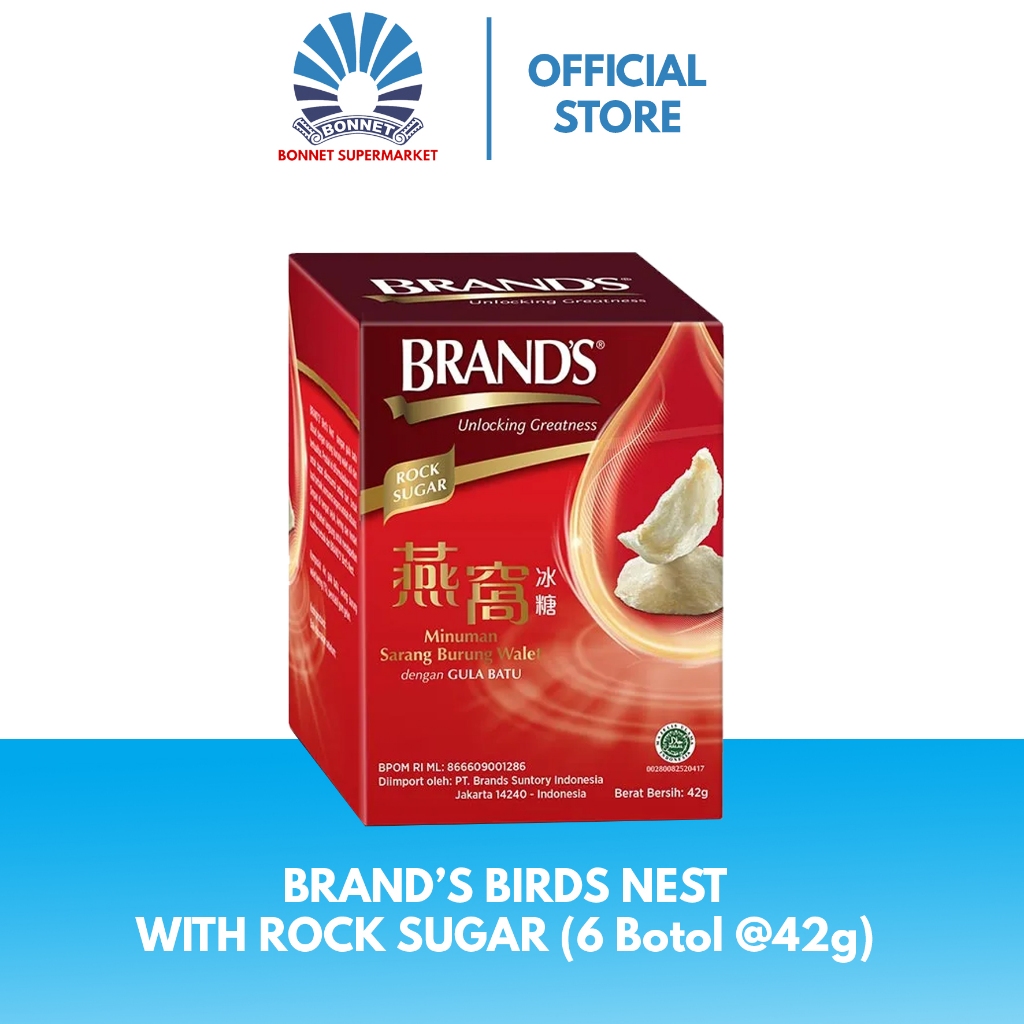 Jual Brands Birds Nest With Rock Sugar (42g x 6 botol) | Shopee Indonesia