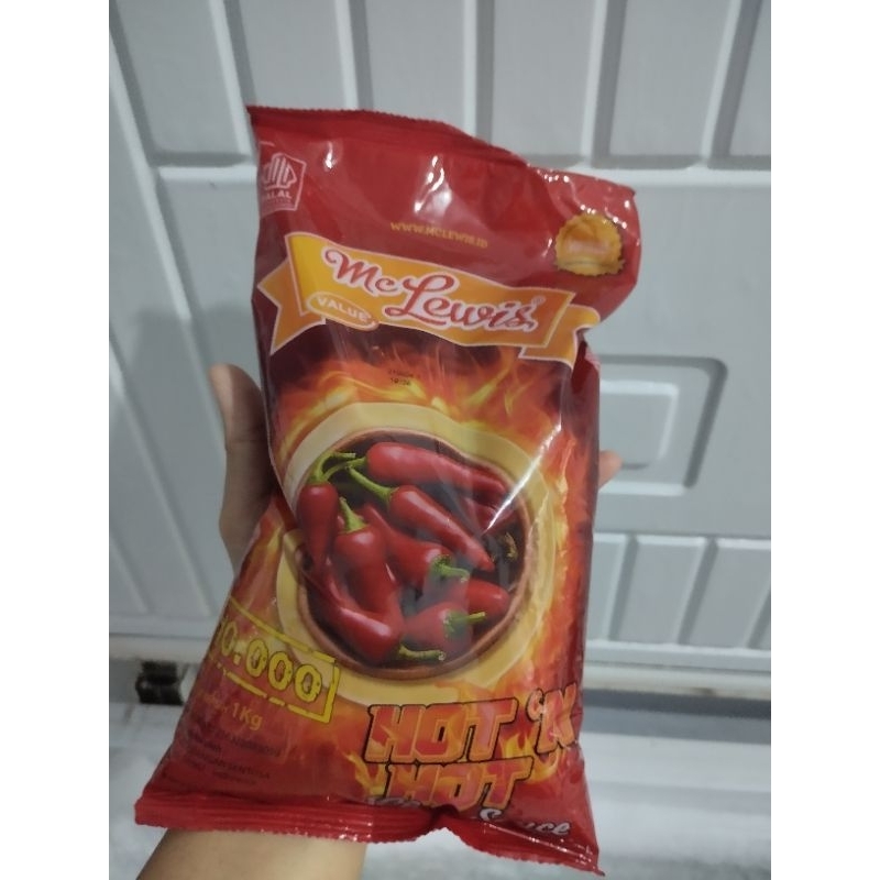 Jual Mclewis Hot n Hot Chili Saos uk 900 gr | Shopee Indonesia