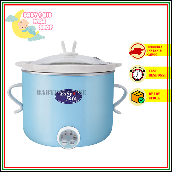 Jual BABY SAFE SLOW COOKER WITH TIMER & WARMER 0,8 LITER LB007 ...