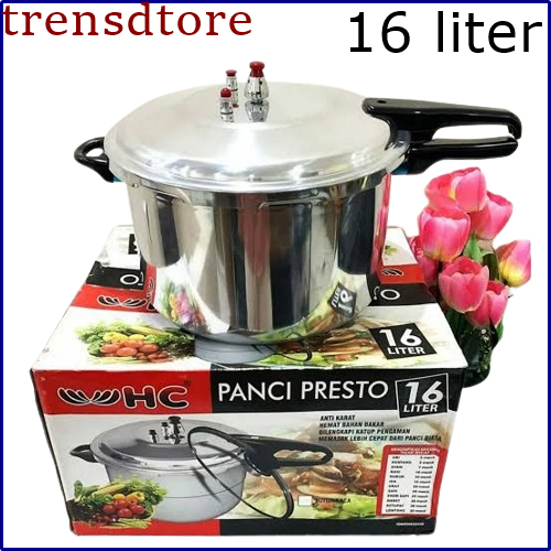 Jual Panci Presto HC 16 liter, Presto , Panci penanak nasi sudah dengan ...