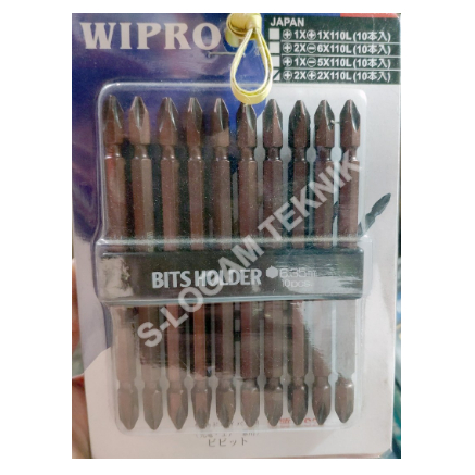Jual Mata Bor Obeng Magnet Long WIPRO Screw Driver Bit Mata Angin ...