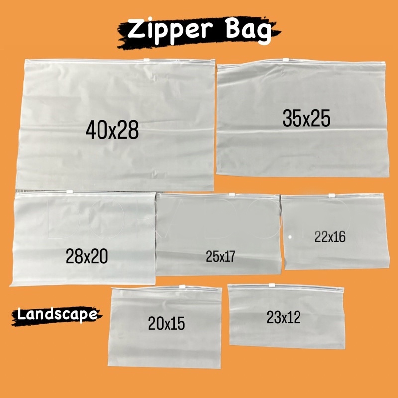 Jual Ziplock Polos Travel Pouch Serbaguna Zipper Motif Packaging ...