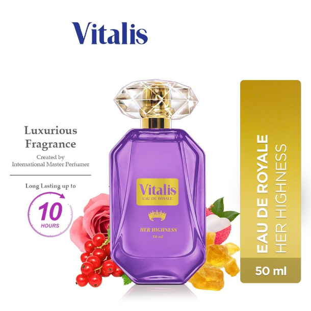 Jual Vitalis Eau De Royale 50ml - Parfum Wanita Long Lasting Luxurious ...