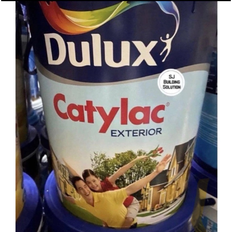 Jual Cat Tembok Dulux Catylac Exterior 5 kg Fine silver 5kg Fine silver ...