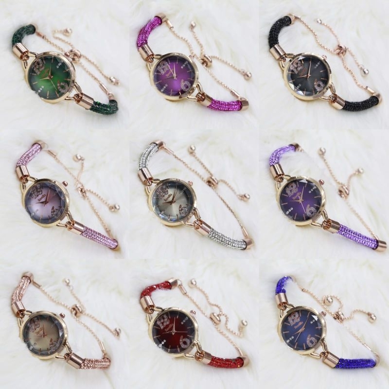 Jual Jam serut Gelang Semilla drawstring Bracelet Watch free carton box ...