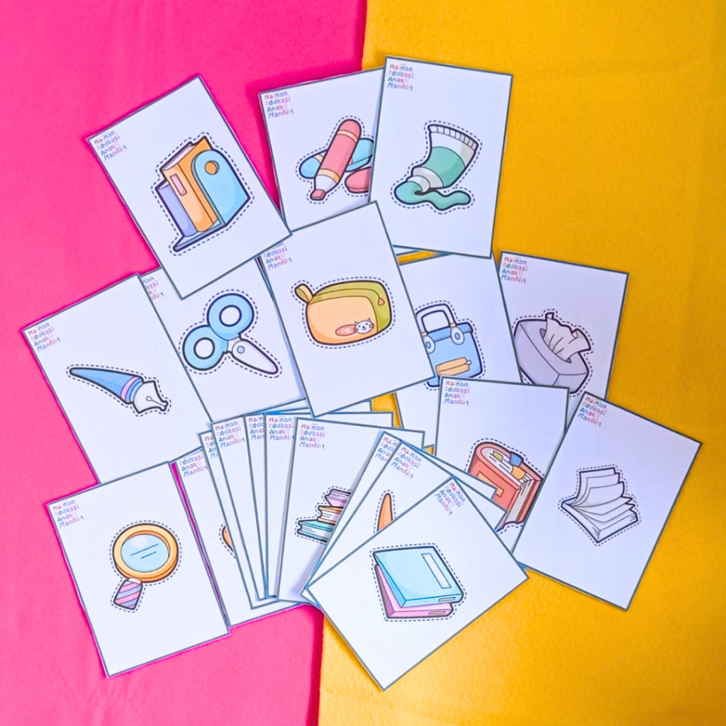 Jual Worksheet Aktivitas Menggunting Mainan Motorik Halus Anak Mainan ...