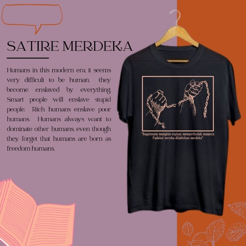 Jual Satire Tshirt Merdeka - Black | Shopee Indonesia