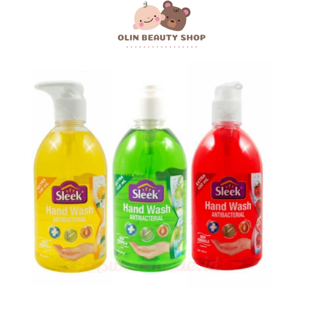Jual Sleek Handwash Sabun cuci Tangan Refill 400ml/ Botol 500ml ...