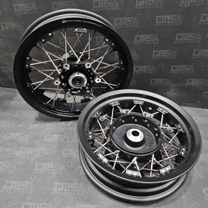 Jual Velg Aloy adv 160 Model X adv 750 Tubeless ring 14 x 250 dan 13 x ...