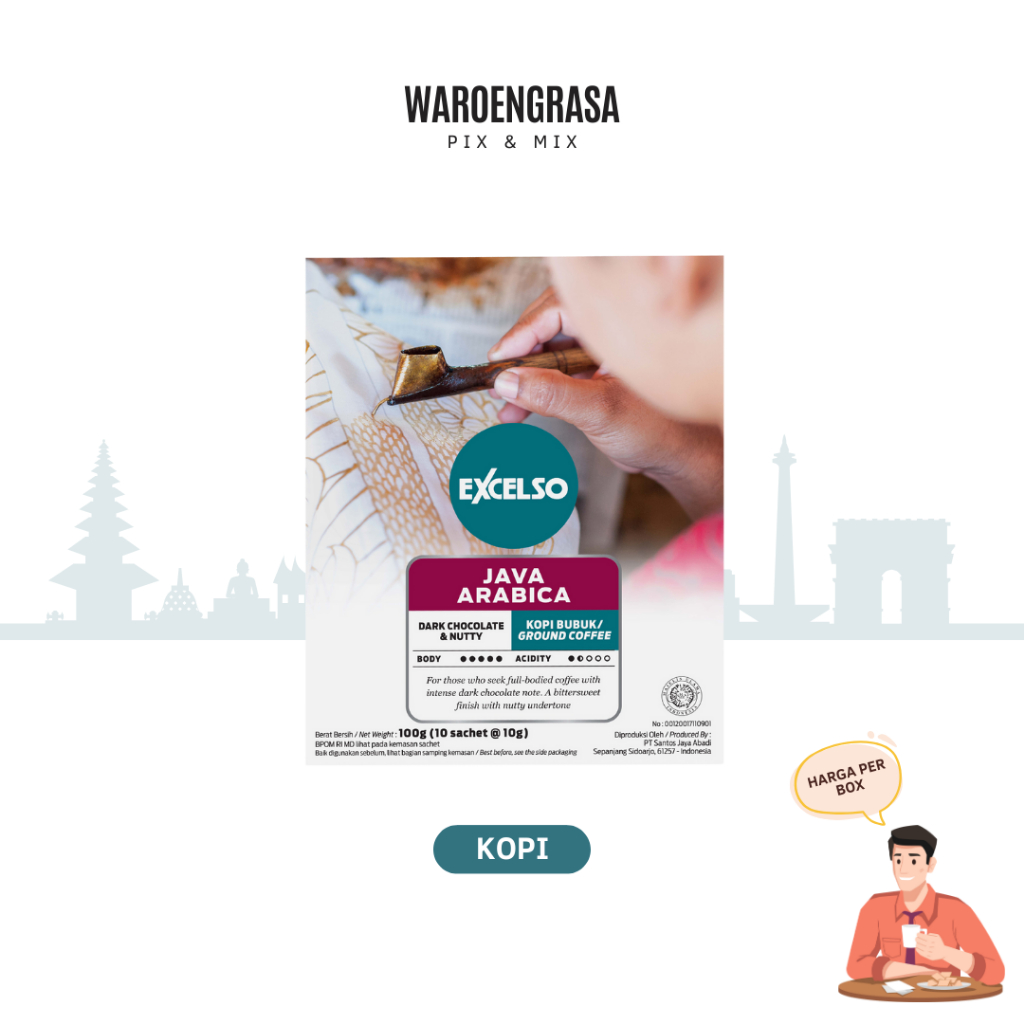 Jual Excelso Kopi Single Serving - Java Arabica - 10 Sachets | Shopee ...