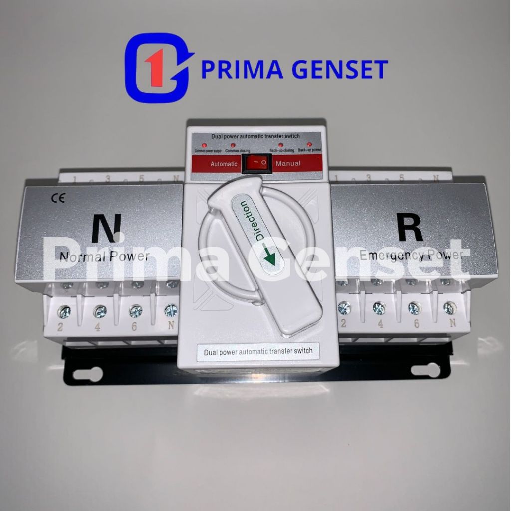 Jual ATS Automatic Transfer Switch 63A 4P 4 Pole Otomatis Genset ...