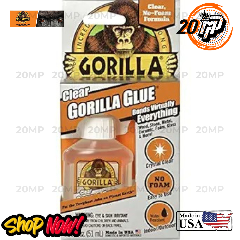 Jual Lem Original Gorilla Glue Clear 50ML CLEAR GORILLA GLUE 1.75 OZ ...