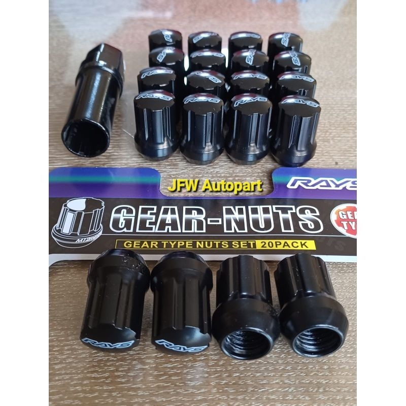 Jual Mur Roda RAYS GEAR anti theft Mur Khusus untuk lubang baut yg ...