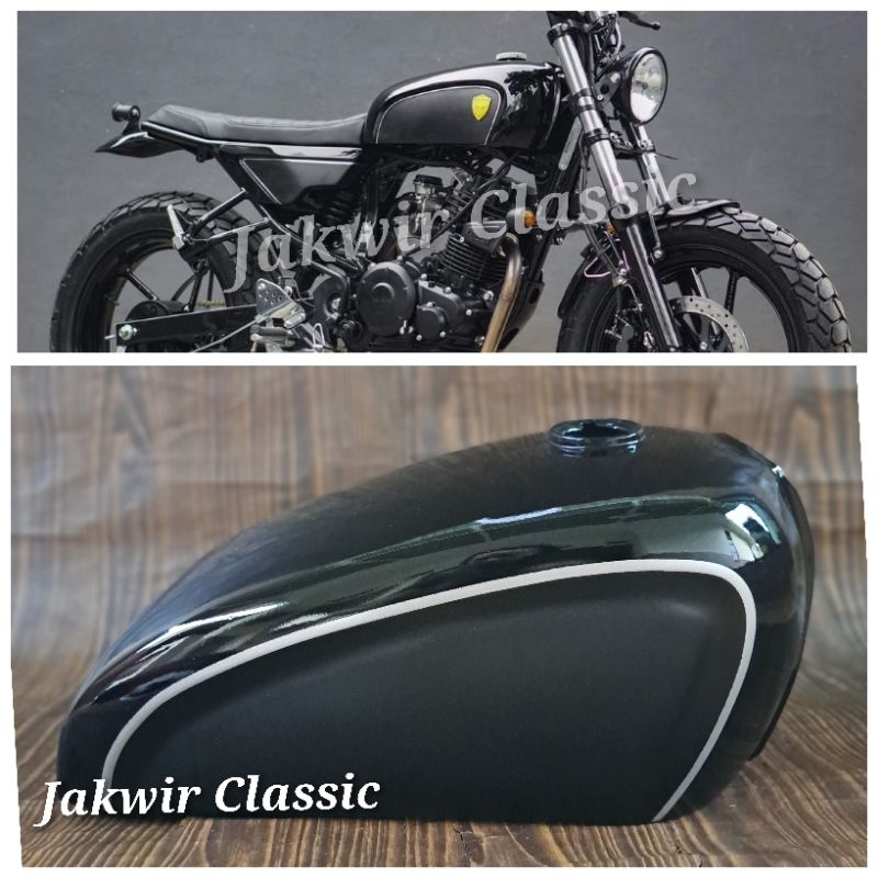 Jual Tangki japstyle Tangki custom bratstyle scrambler bobber caferacer ...