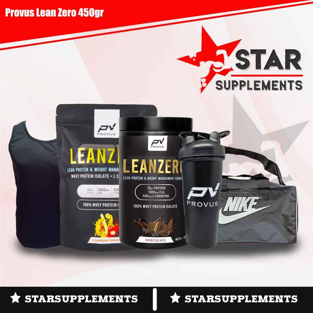 Jual Provus Lean Zero 450gr Whey Protein Isolate / PV LeanZero 1 lb ...