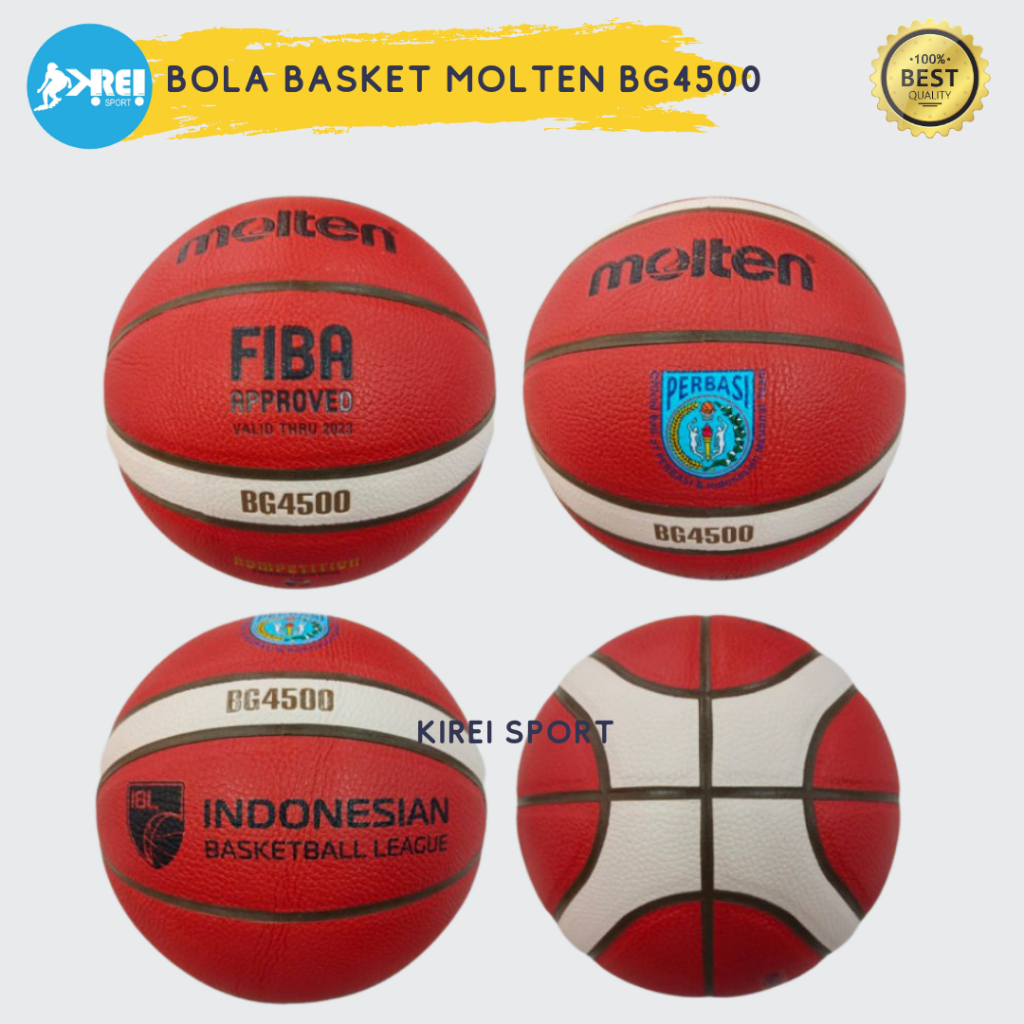Jual Bola Basket Molten BG4500 FREE PENTIL | Shopee Indonesia