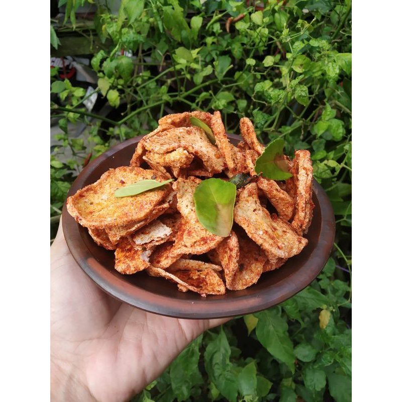 Jual Basreng pipih pedas cikruh 250gram | Shopee Indonesia