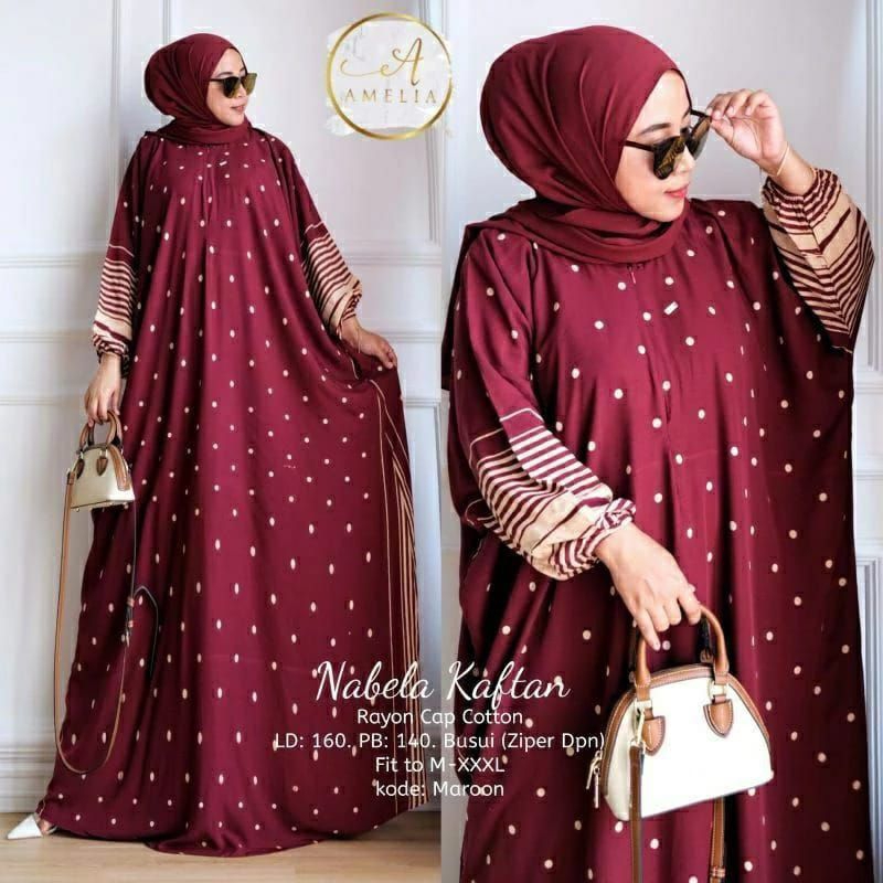 Jual Daster Kaftan Jumbo Terbaru 2024 Premium Daster Kaftan Kekinian ...