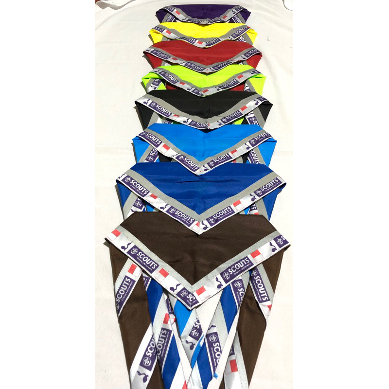 Jual WOSM BORDIR,SCARF PRAMUKA LIST SCOUT WOSM BORDIR BUKAN SABLON ...