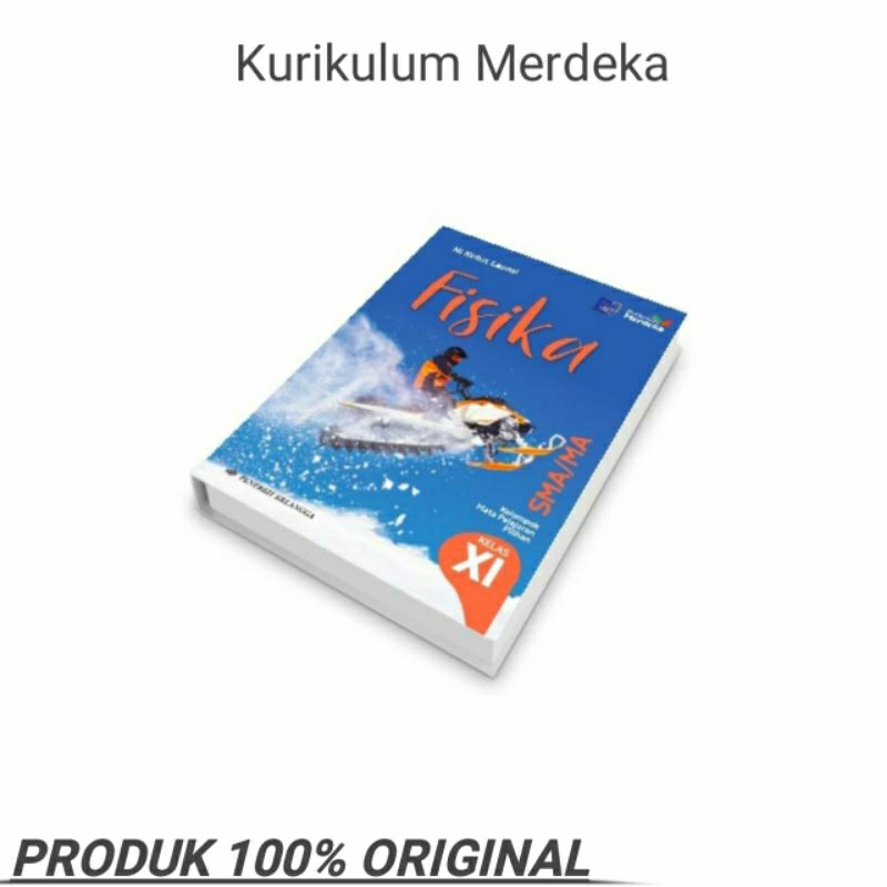Jual Buku Fisika Kelas 11 SMA Kurikulum Merdeka Erlangga Original | Shopee Indonesia