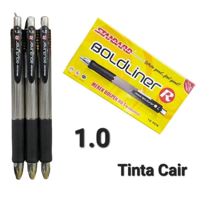 Jual Pulpen Standard Boldliner R 1.0/ Pulpen Tanda Tangan PCS | Shopee ...