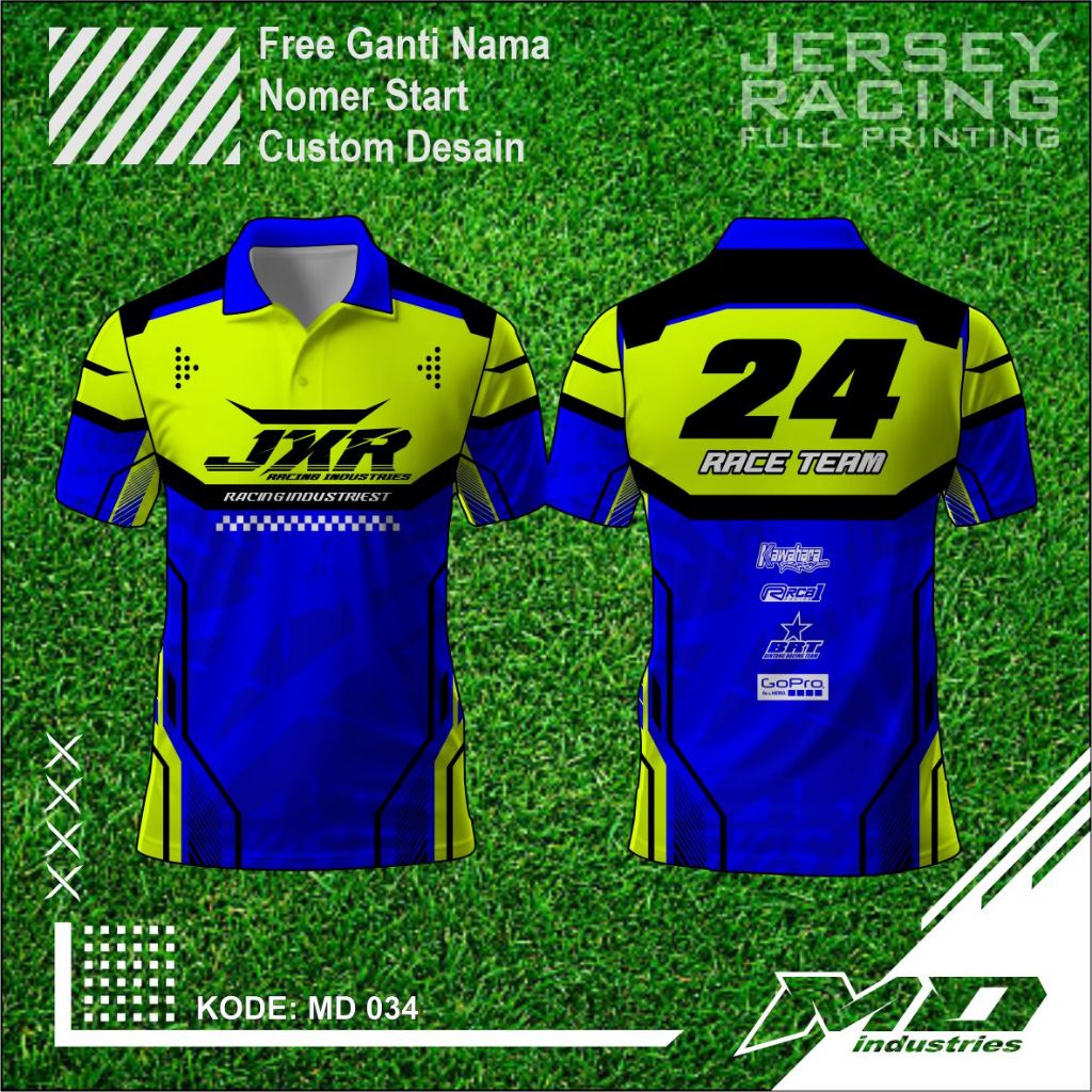 Jual Jersey Racing Printing - Baju Balap Printing (Custom Desain ...