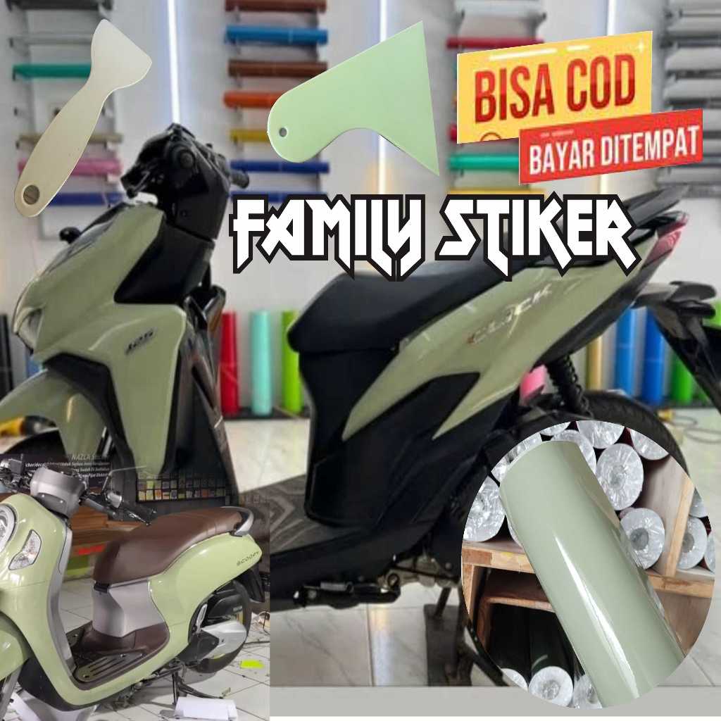 Jual skotlet motor warna hijau pastel,skotlet motor hijau pastel ...