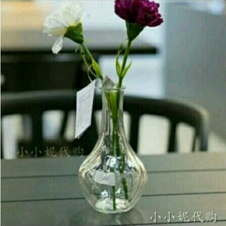 Jual VAS BUNGA KACA AESTHETIC MOTIF KRISTAL DAN LILIN. POT BUNGA HIAS ...